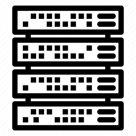 Rack Server Icon