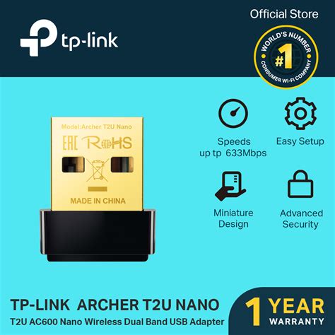 Tp Link Archer T U Nano Ac Nano Wireless Usb Adapter Wifi Dongle Wifi Adapter Wifi