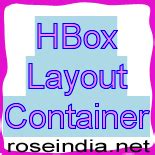 HBox Layout Container