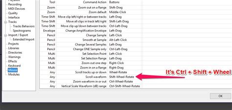 Waveform Mouse Scrolling Using Shiftmouse Well Stoped Working In Windows Solved X Mouse