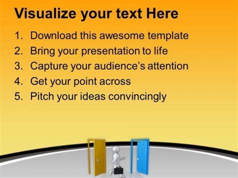 Change The Concept Of Work PowerPoint Templates Ppt Backgrounds For Slides 0513