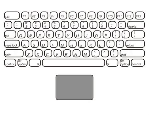 Printable Keyboard Layout Printable Yearly Calendar
