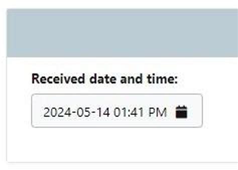 Date And Time Field ELabNext