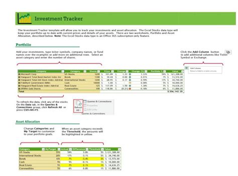 Free Investment Tracking Spreadsheets Excel ᐅ TemplateLab