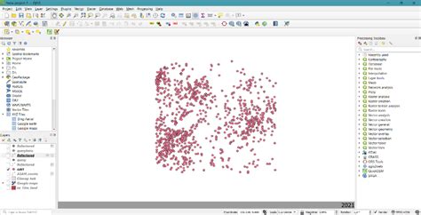Data Points In QGIS Software Download Scientific Diagram