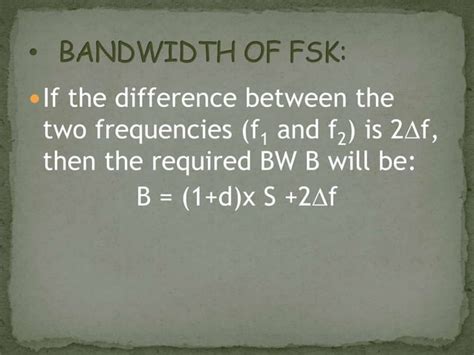 Ask Fsk Psk Modulation Techniques In Detail Ppt