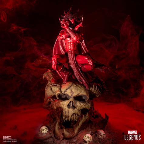 Marvel Mephisto With Infernal Throne Marvel Legends Action Figure