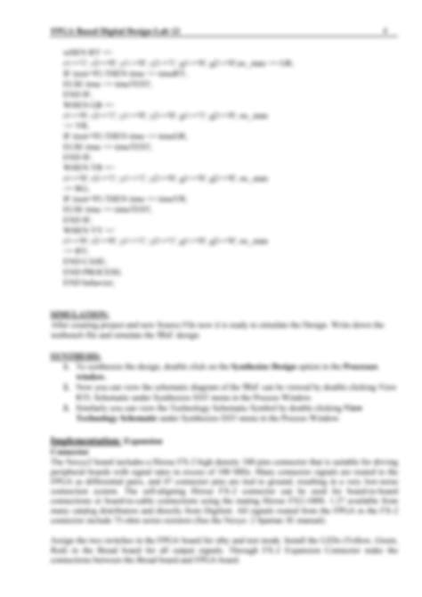 solution fpga handout 13 designing of traffic light controller using