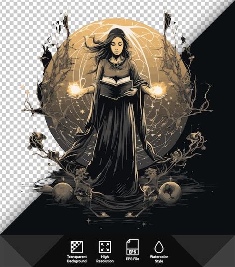 Vector Bruja Halloween Vector Premium