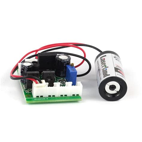 100mw 405nm Blue Violet Purple Laser Diode Module 12vdc Ttl Stage