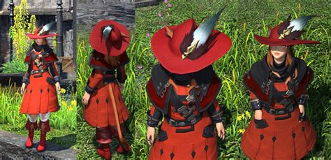 Bard Red Mage Glamour Ffxiv