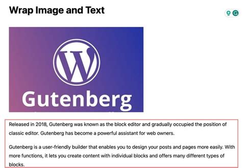 3 Ways To Wrap Text Around Images In Wordpress