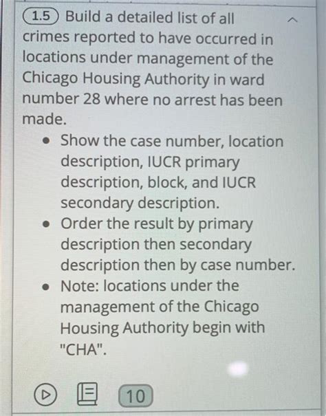 solved this database contains data about crimes reported in