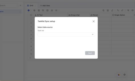 Sync Task Lists To Base