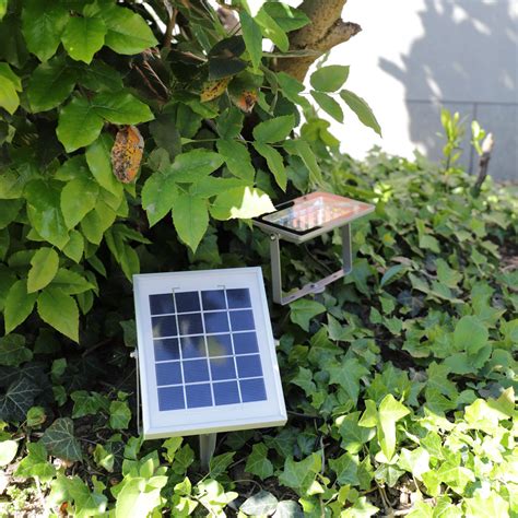 Led Super Bright Solar Flood Light Landscape Light Silicon