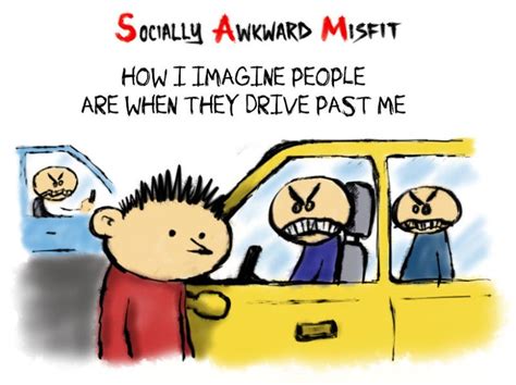 This Funny Comic Perfectly Captures How Social Anxiety Feels Learning
