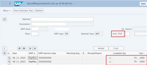 Solved Wrong Mrp Element Requirement Qty On Md04 Sap Community