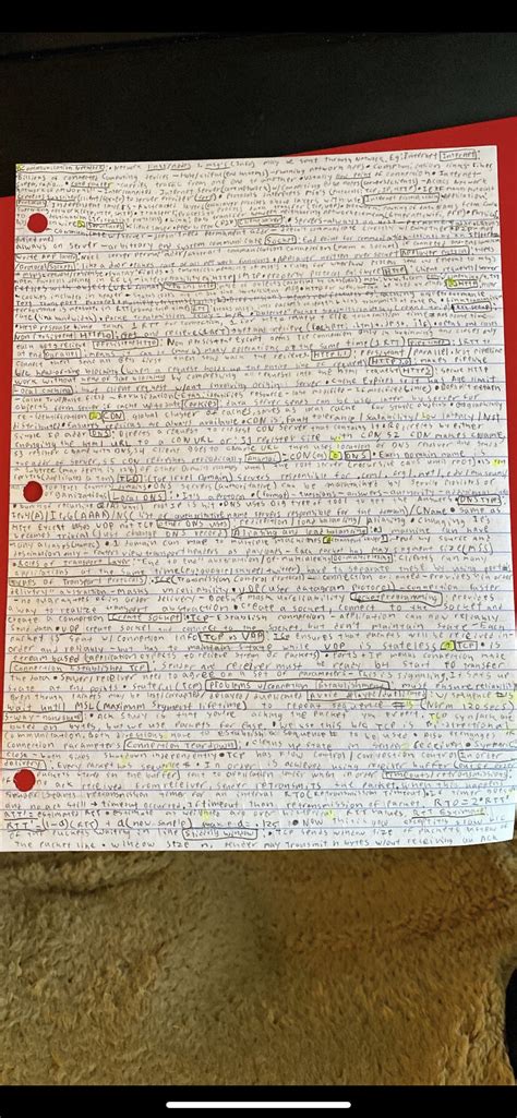 This Is My Friends Cheat Sheet For One Of His Computer Science Exams