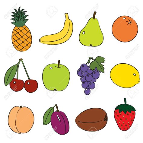 Exploring The World Of Printable Fruit Clip Art A Treasure Trove For
