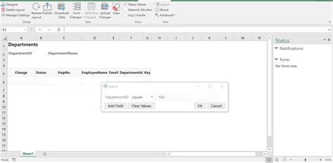 Form Over Layout In Excel Plugin In Visual Builder Techsupper