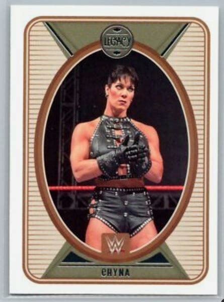 Free 2022 Wwe Chronicles Chyna Legacy Silver 143 Sports Trading