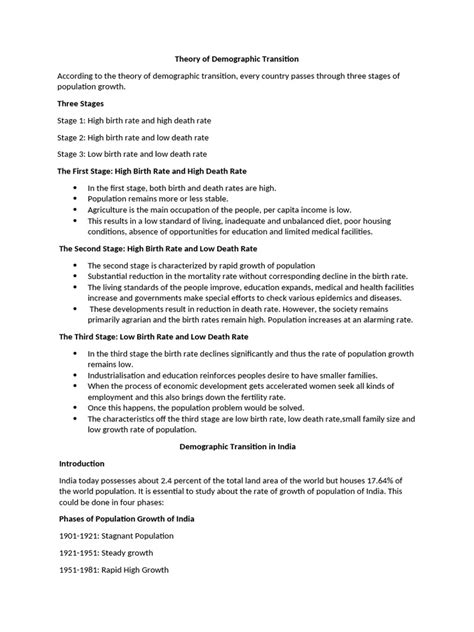 2 Major Demographic Features Birth And Death Rate Sex Ratio And Age Composition Pdf Total