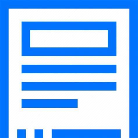 Document Editor File Head Layout Template Type Icon Download On