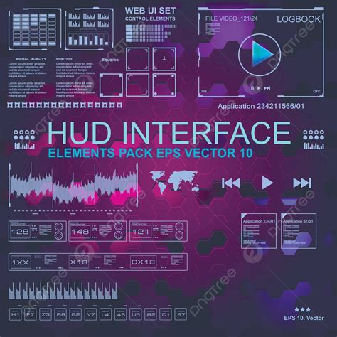 futuristic blue virtual graphic touch user interface motion sensors
