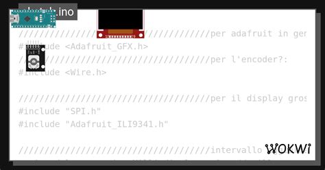 Distance Encoder Display Grosso Wokwi Esp32 Stm32 Arduino Simulator