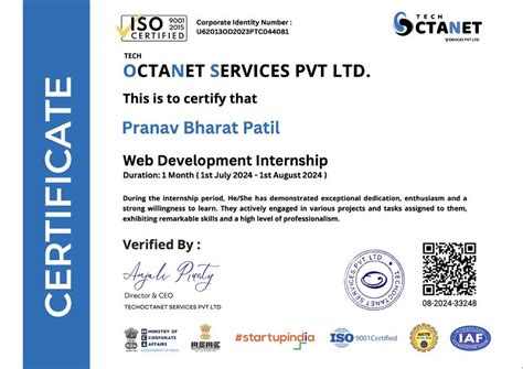 Pranav Patil On Linkedin Im Excited To Share That Ive Just Completed