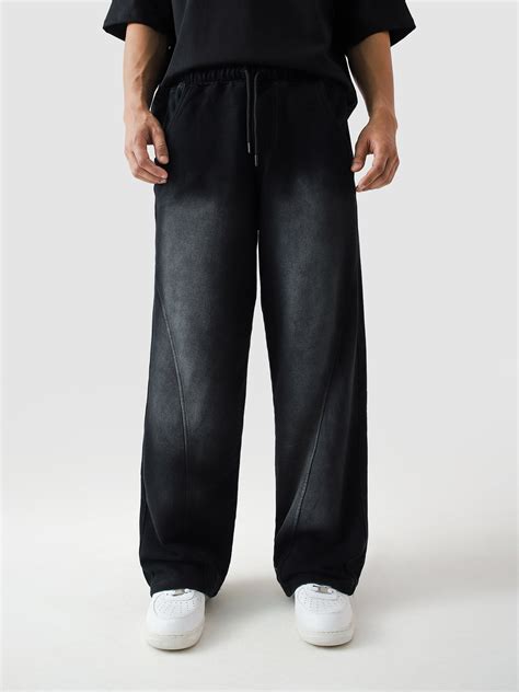 Fade Washed Trouser Streetwear Baggy Pants Pakistan Groovy™ Streetwear