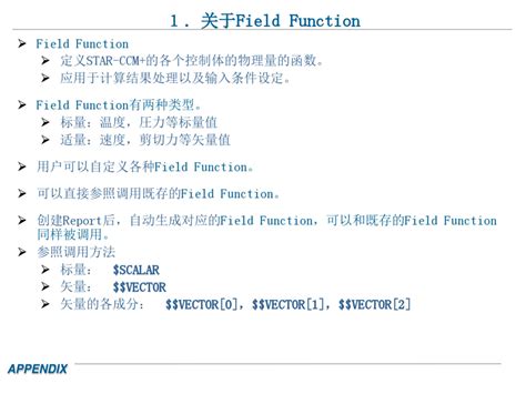 star ccm fieldfunction函数建立 pdf csdn文库