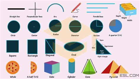Mathematics Vocabulary Terms • 7esl