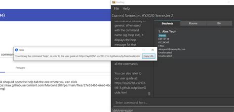 Suggestion On Help Command · Issue 745 · Nus Cs2103 Ay2021s1pe Dev