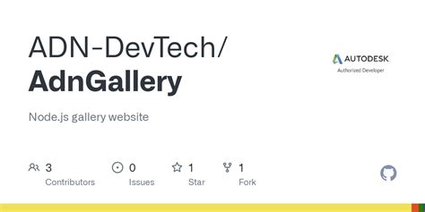 Github Adn Devtechadngallery Nodejs Gallery Website