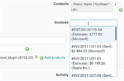 Invoices And Expenses Custom Fields Redmineup Help Invoices Plugin