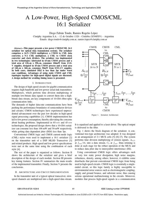 Cml To Cmos 1 Pdf