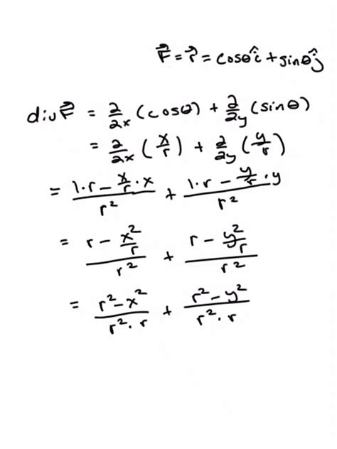 Solvedcalculate Div 𝐅 And Curl 𝐅 For The Given Vector Fields 𝐅𝐫̂