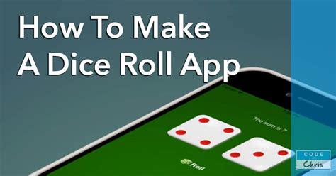How To Make A Dice Roll Iphone App