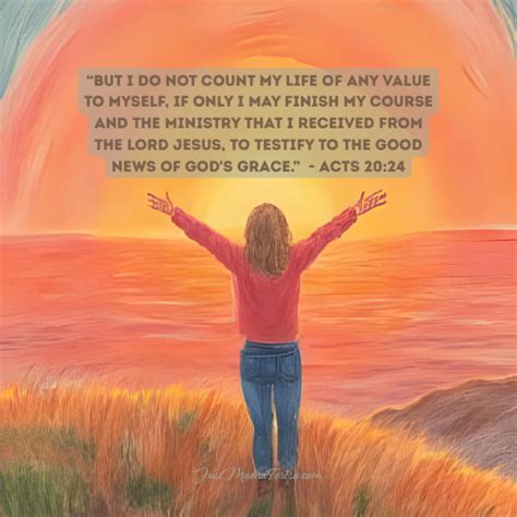 Acts‬ ‭20‬‬‭24 Just Mama Teresa