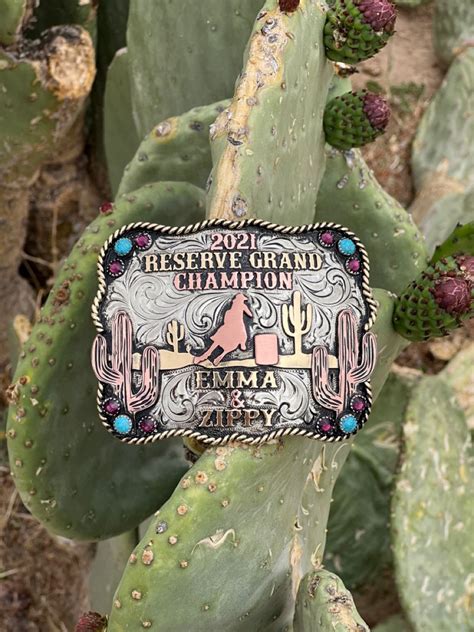 Custom Barrel Racing Buckles Great For Awards Artofit