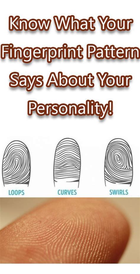KNOW WHAT YOUR FINGERPRINT PATTERN SAYS ABOUT YOUR PERSONALITY HEALTHYLIFE