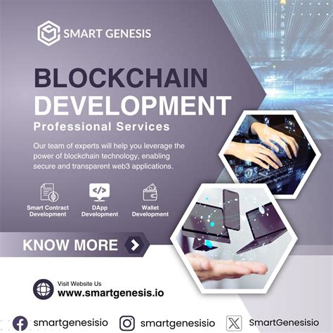 Smart Genesis On Linkedin Blockchaindevelopment Blockchain