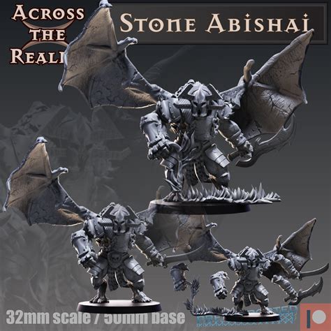 Stone Abishai Across The Realms Hammerline