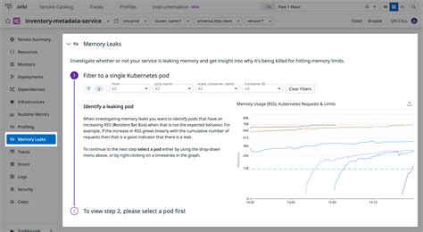 solve memory leaks with profiling