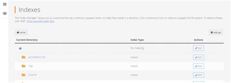 TIP DISABLE INDEXING ON LIGHTSPEED WEB SERVER CPANEL Hosting Jarrod S Tech