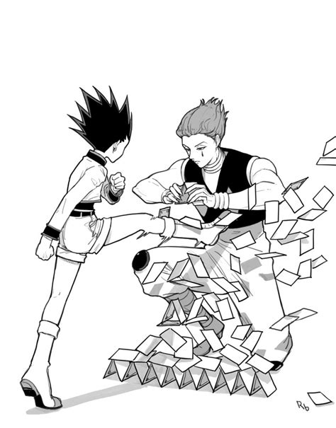 Likeu 99 Gon Freecss Hisoka Morow Hunter X Hunter Absurdres
