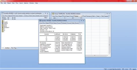 analisis data time series dengan eviews