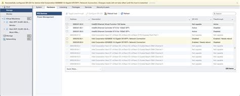 Enabling Sr Iov For Vmware Vmx Getting Started Guide For Vmware Juniper Networks Techlibrary