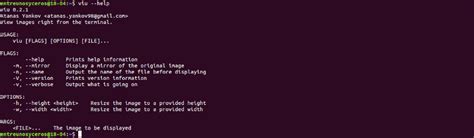 image viewers to use in the ubuntu terminal
